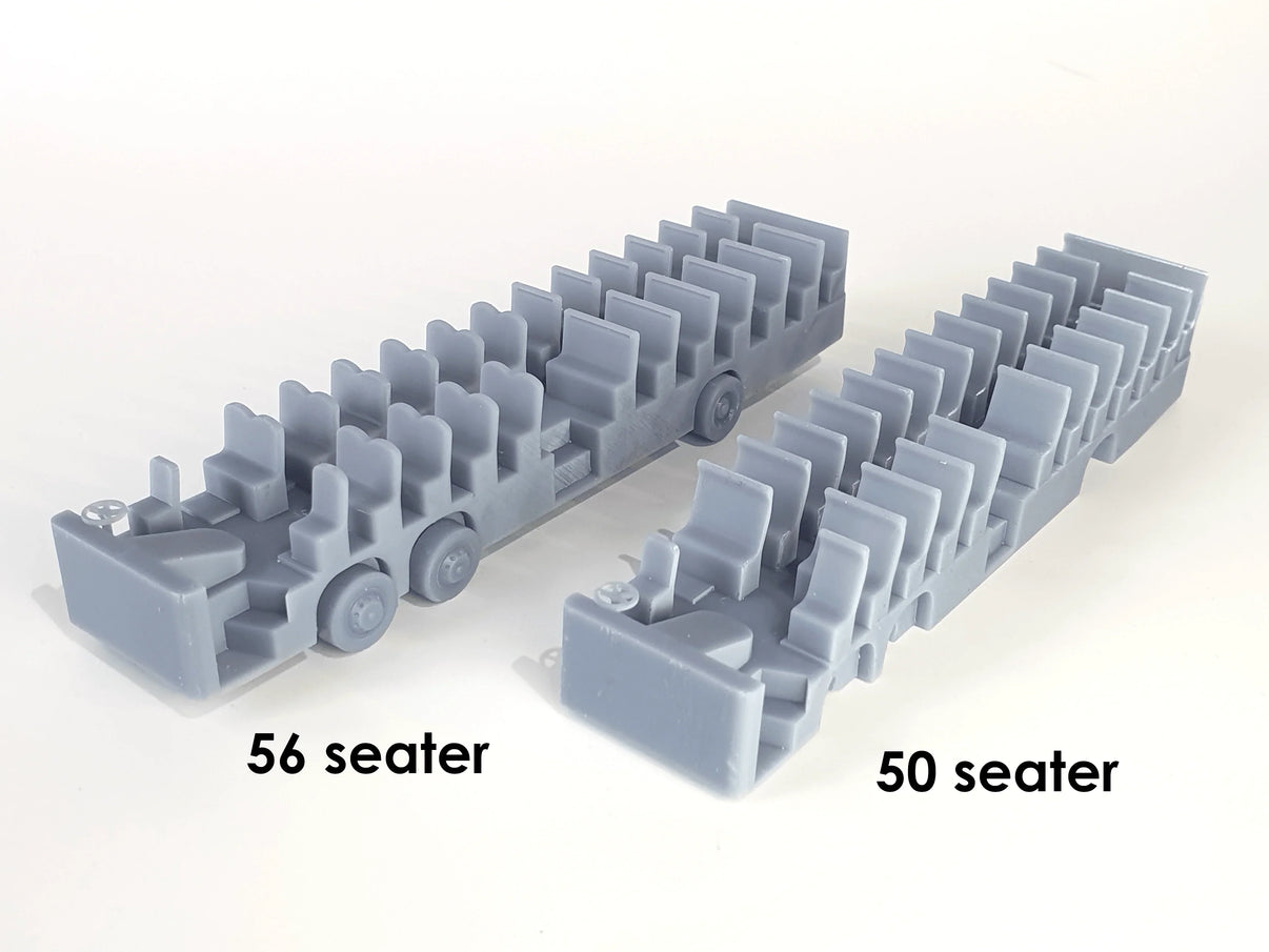 Barton Bedford VAL bus scale model kit - 50 and 56 seat versions ...
