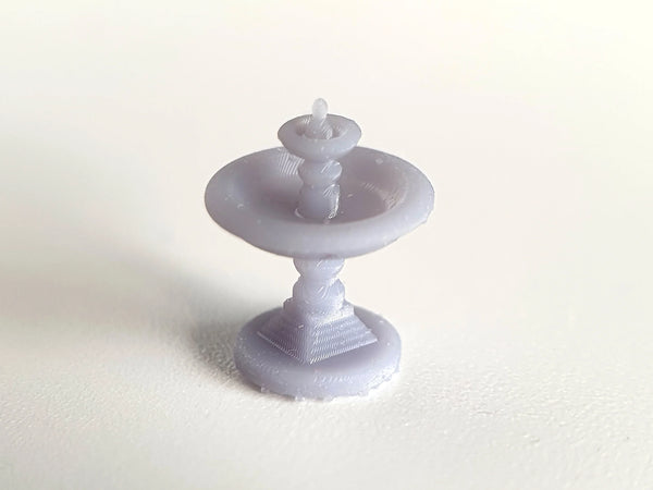 Water fountain - scale model - available in O, OO, TT120, N gauge ...