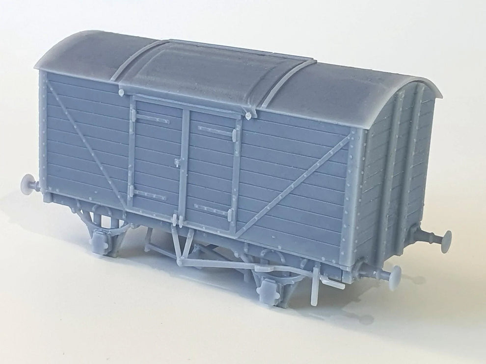 L&Y diagram 3 covered goods wagon - OO, TT and N – Three Peaks Models