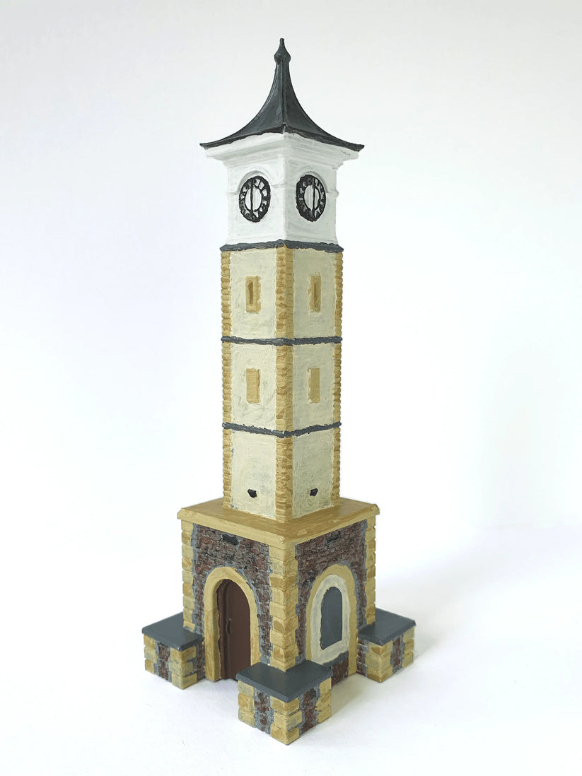 Clock tower scale model kit for model railways - O, OO, TT and N gauge ...