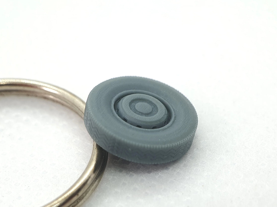 Leyland 1970s bus wheel set - 13mm and 22.7mm - 3D printed resin ...