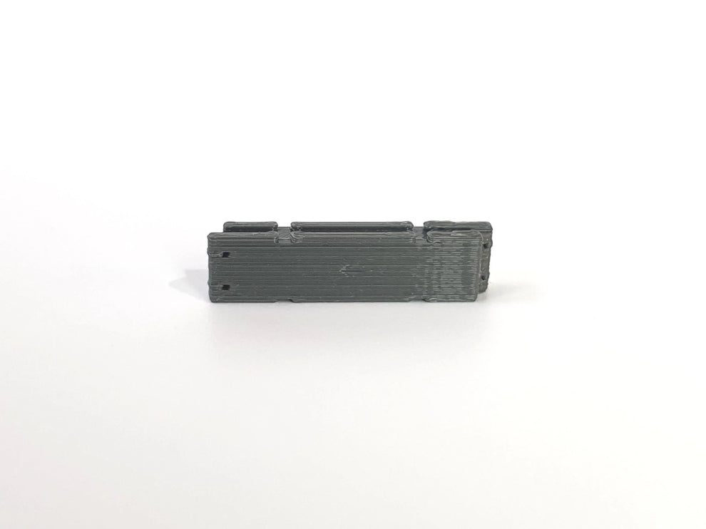 Temporary concrete barrier scale model (set of 5) - O OO TT120 N gauge ...