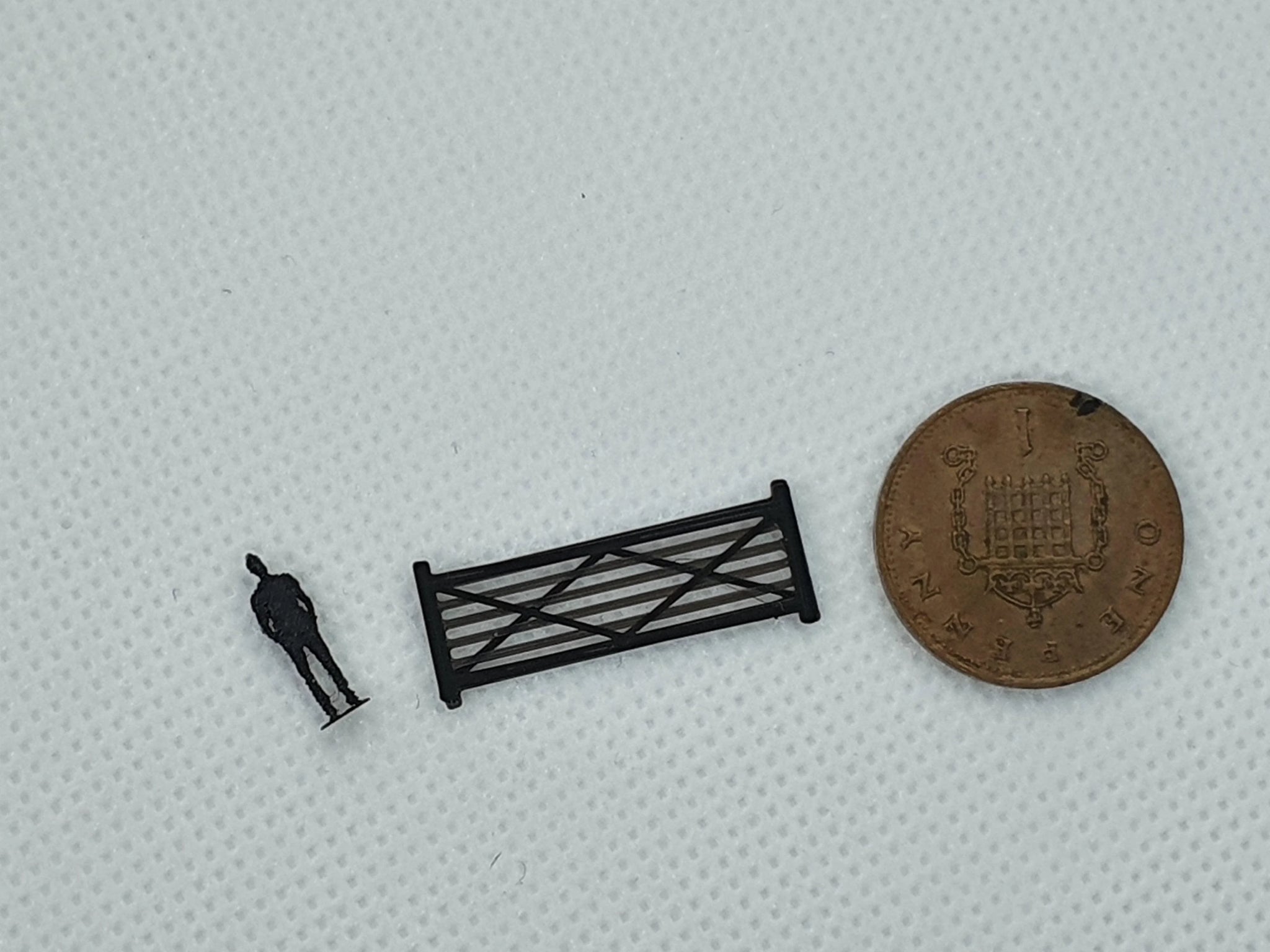 Wooden farm field gate scale model for model railways - O OO TT N gauge ...