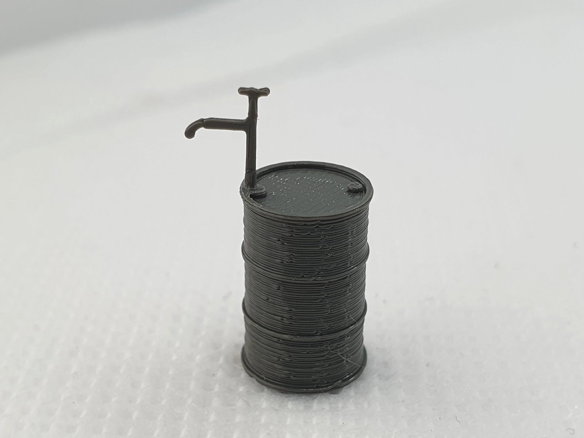 45 gallon oil drums or barrels - model railway scenery-O OO TT N scale ...
