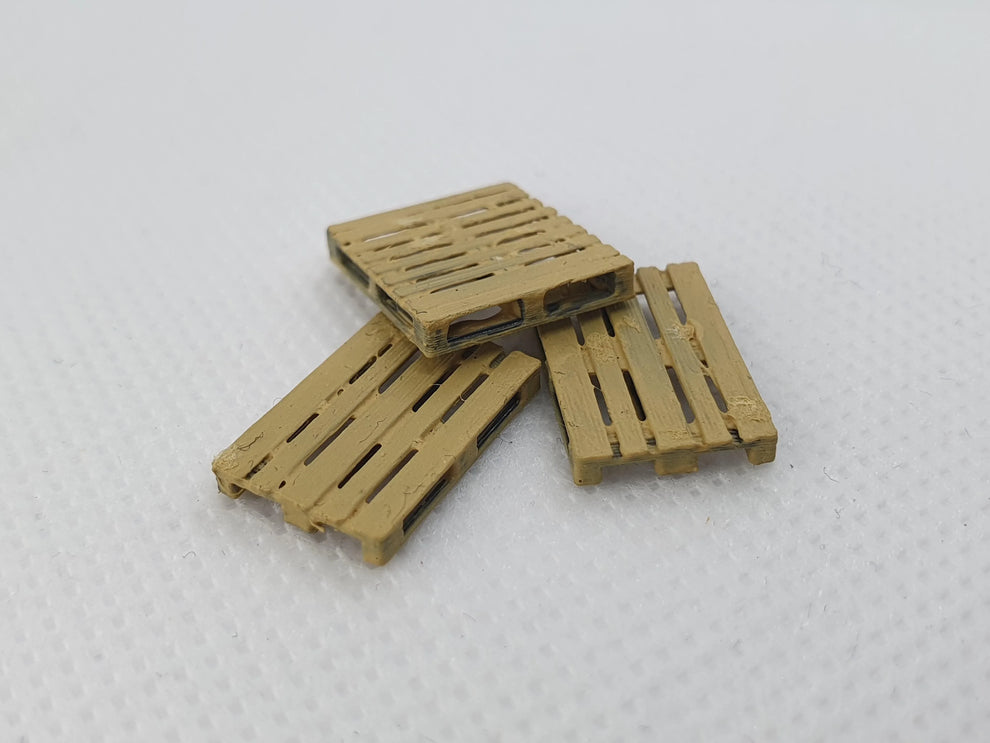 Pallets (set of 12) scale models -2 styles available - O OO TT N gauge ...