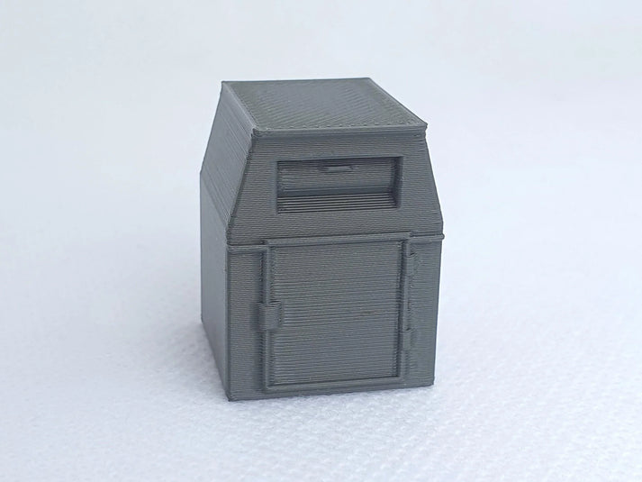 Clothes recycling bin scale model - Available in O, OO, TT and N gauge ...