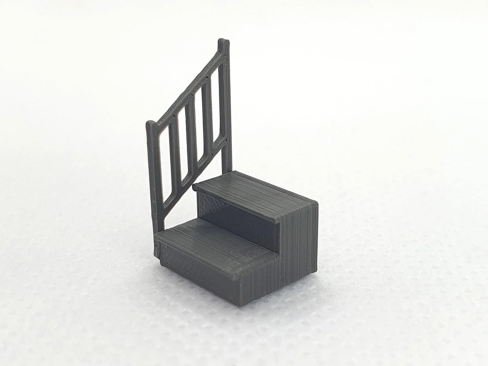 Caravan steps scale model (set of 2) - OO TT and N gauge - 2 styles ...