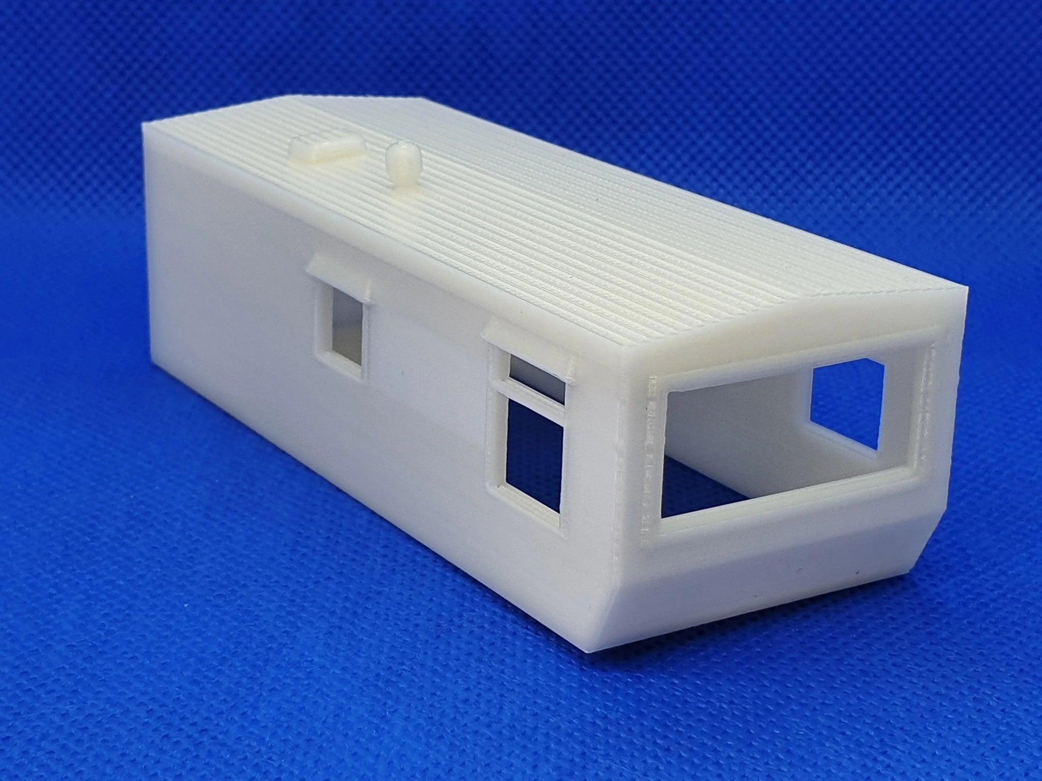 Static caravan (1970s) scale model - OO TT and N gauge - 3D printed ...